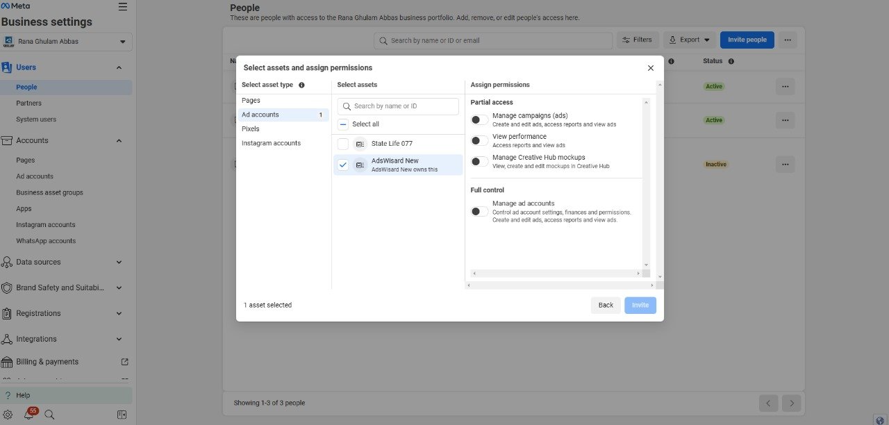How to Assign Access to Someone for Your Facebook Page and Ad Account ...