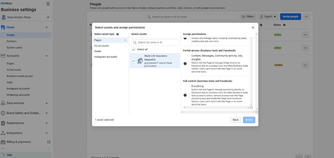 How to Assign Access to Someone for Your Facebook Page and Ad Account ...
